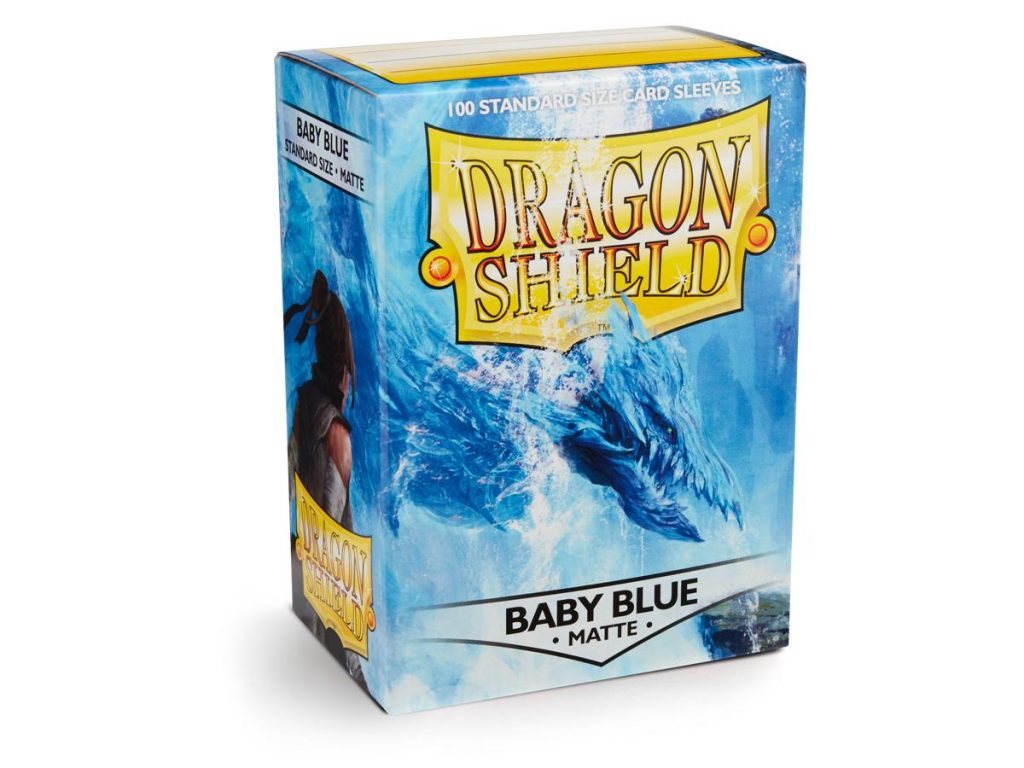 DS: MATTE Sleeves (100) - Baby Blue - Asmodee Chile