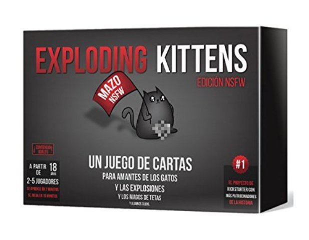 Exploding Kittens NSFW - Asmodee Chile Exploding Kittens NSFW - Asmodee Chile