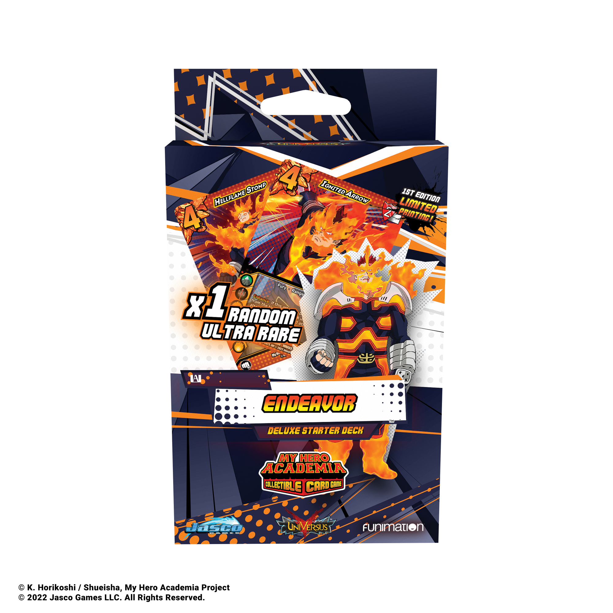 My Hero Academia Endeavor Deluxe Starter Series 3 - Asmodee Chile
