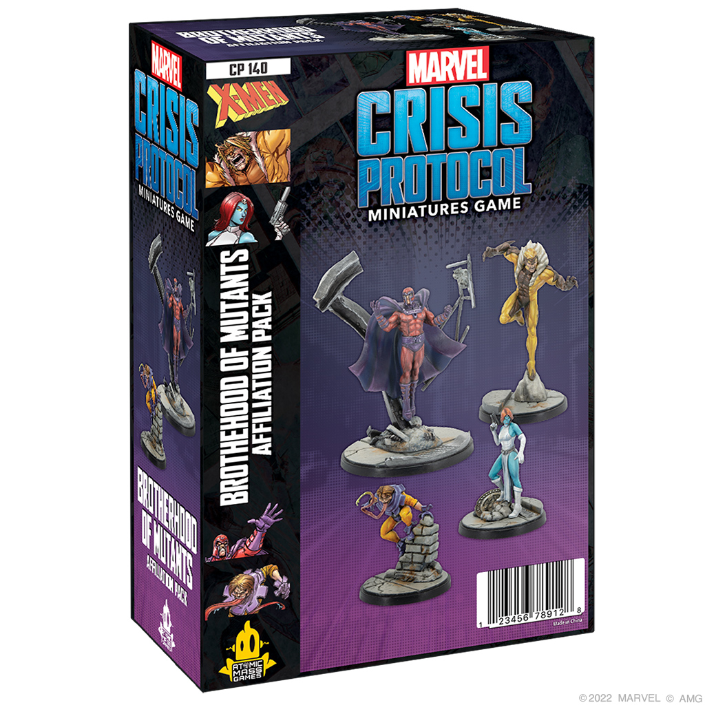 Marvel Crisis Protocol Brotherhood of Mutants - Asmodee Chile