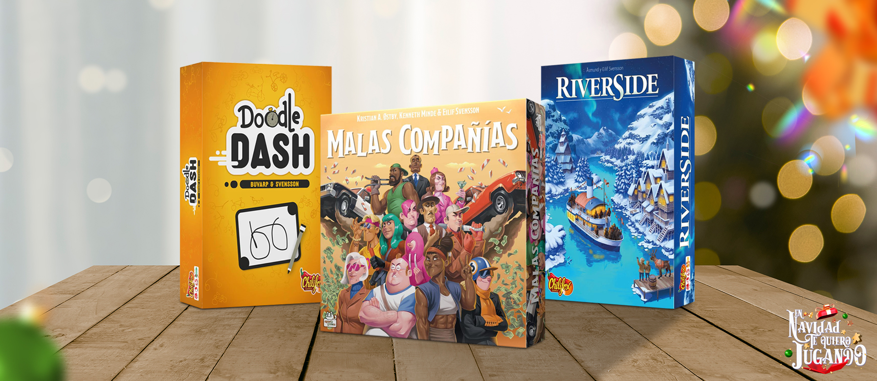 Disfruta la temporada con estos tres lanzamientos - Asmodee Chile