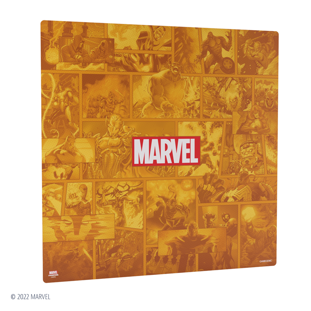 Marvel Champions Game Mat XL – Marvel Orange - Asmodee Chile