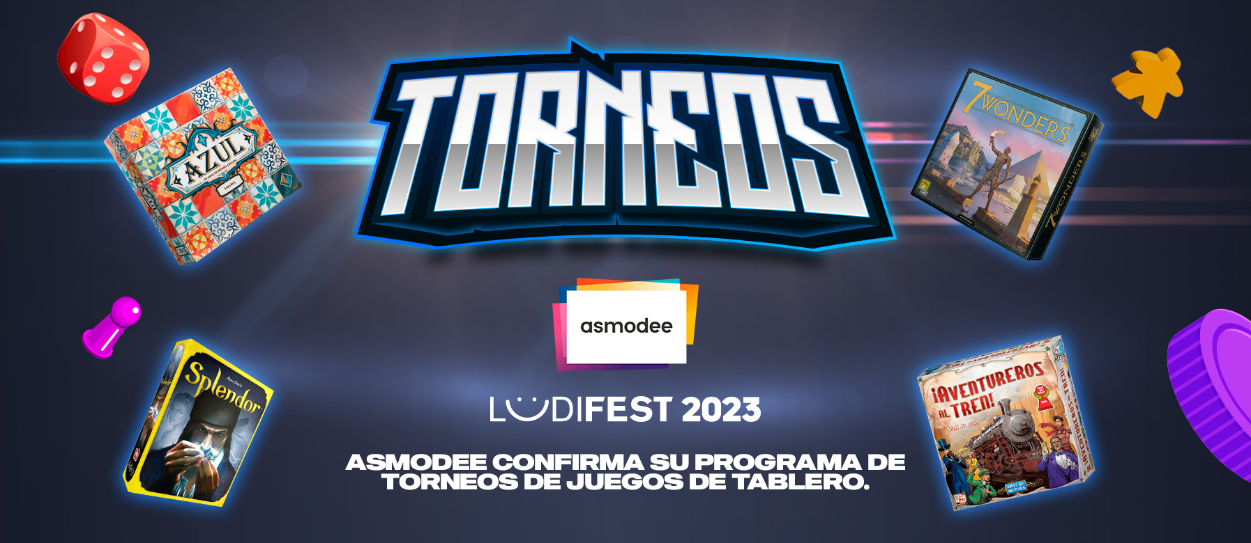 ¡Conoce los torneos de Asmodee en LudiFest! - Asmodee Chile