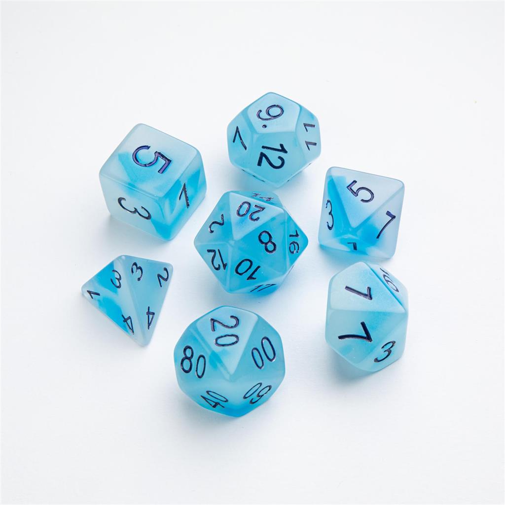 GG: Icy Crumbs RPG Dice Set (7 pcs) - Asmodee Chile