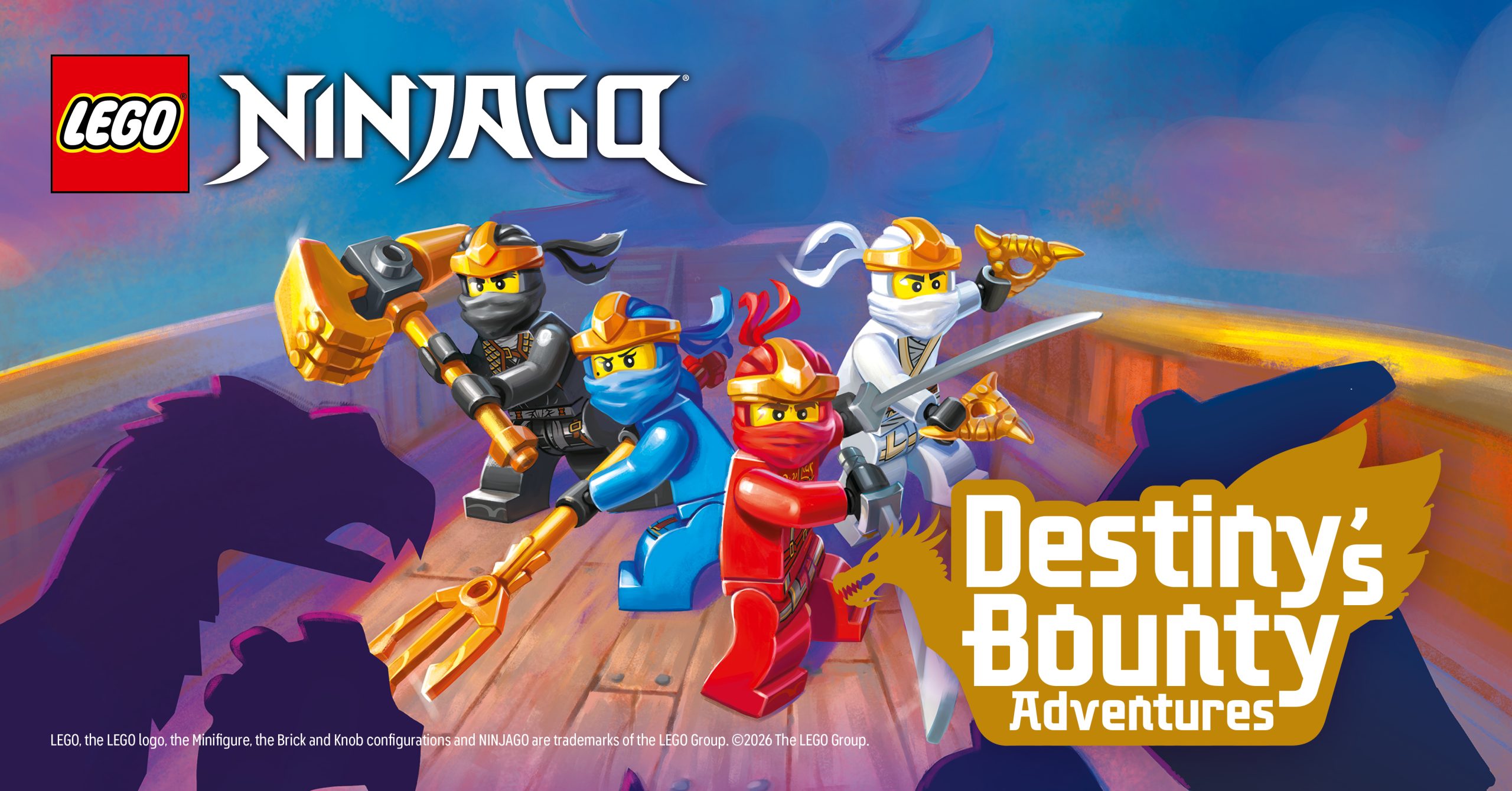 Presentamos LEGO® NINJAGO®: Destiny's Bounty Adventures - Asmodee Chile